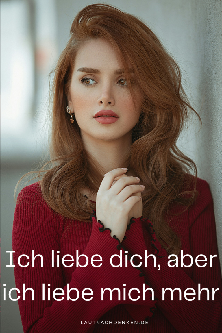 Ich liebe dich, aber ich liebe mich mehr