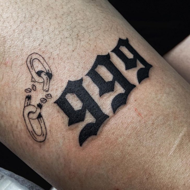 20 Die besten 999 Tattoo-Optionen, die dich zum Weitermachen inspirieren