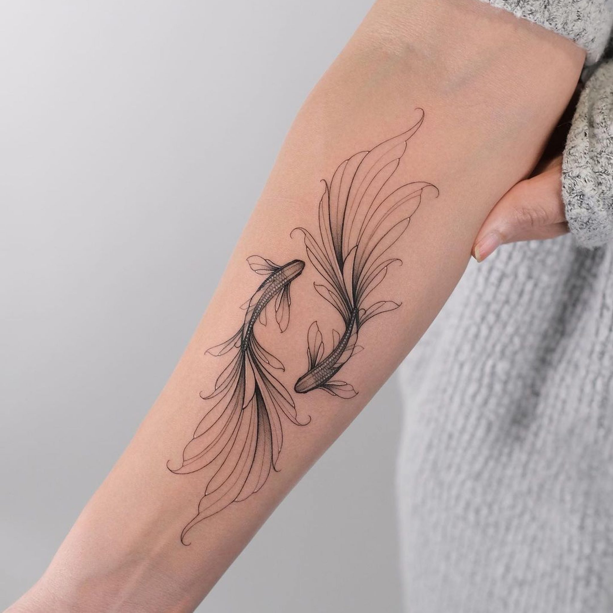 21 Fantastische Fisch-Tattoos, die Sie fesseln werden