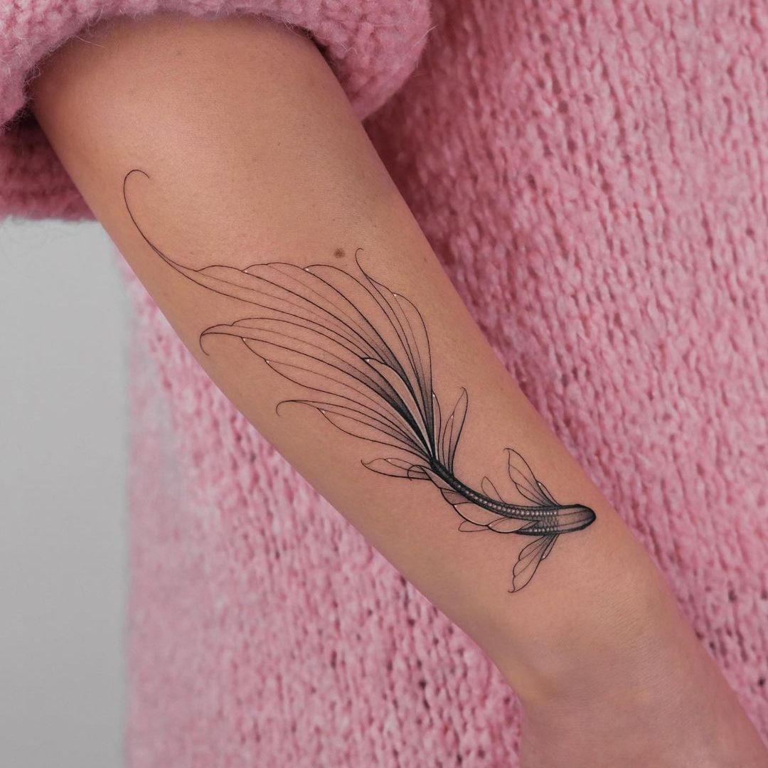 21 Fantastische Fisch-Tattoos, die Sie fesseln werden