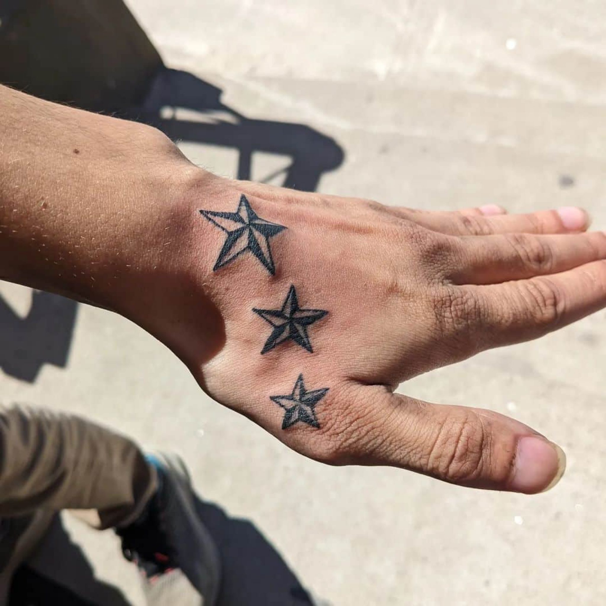 Verwunderlich Nautische Sterne Tattoo Bedeutung Bild
