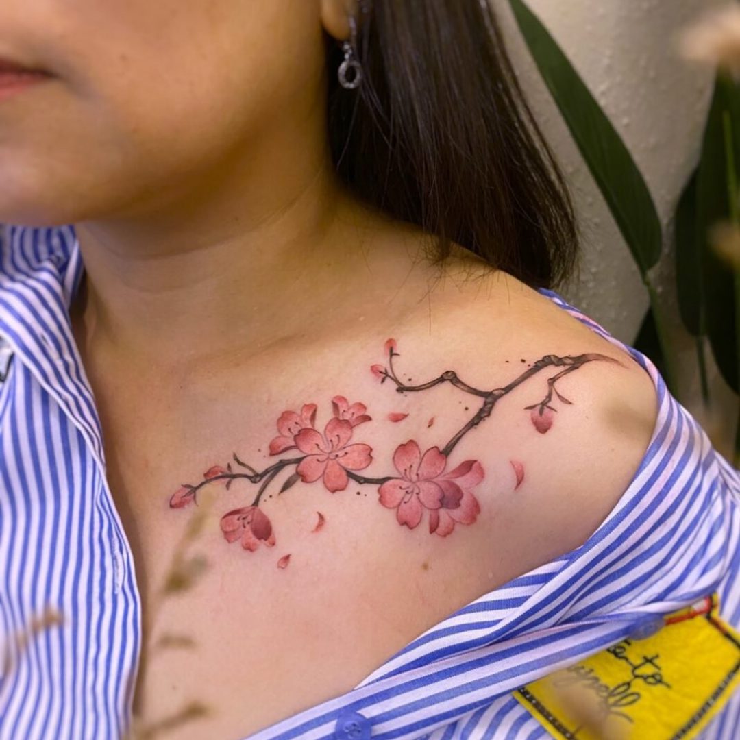 Kirschblüten Bedeutung Tattoo
