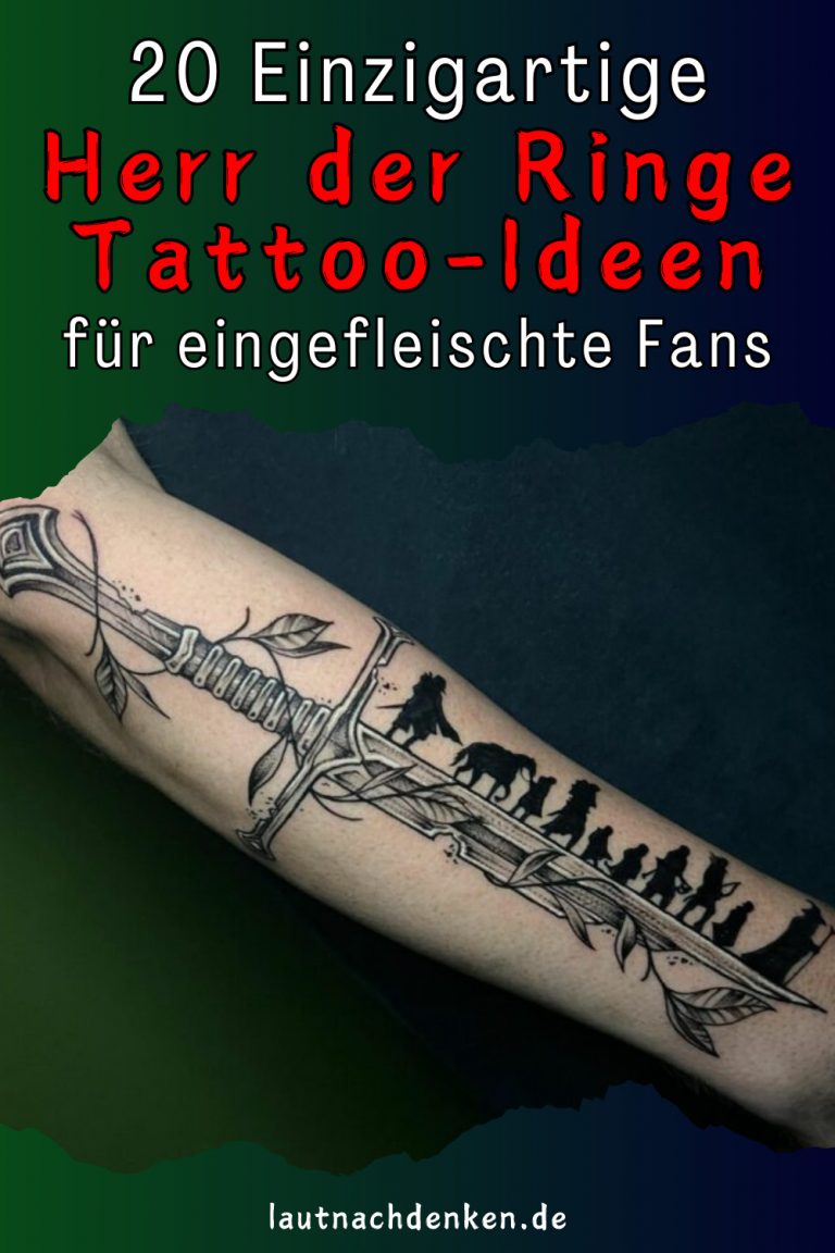 Verwunderlich Herr Der Ringe Tattoo Ein Symbol Fur Abenteuer Freundschaft Und Hoffnungfeed