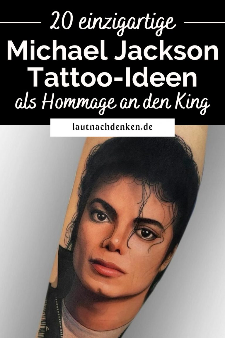 20 einzigartige Michael Jackson Tattoo-Ideen als Hommage an den King
