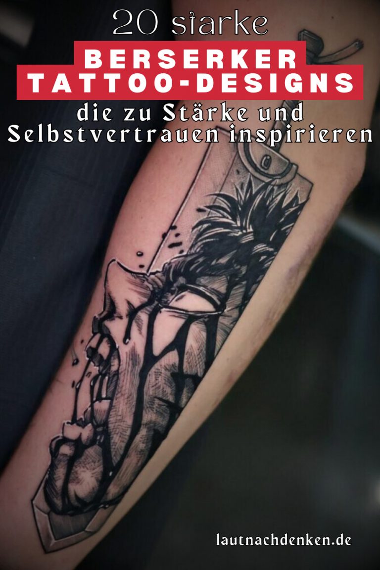 20 starke Berserker-Tattoo-Designs, die zu Stärke und Selbstvertrauen ...